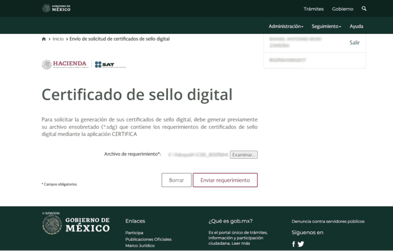 ¿Cómo tramitar mi Sello Digital o CSD en el SAT?